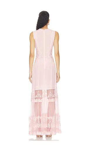 Ulla Johnson Sleeveless Silk Maxi Dress