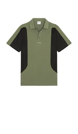 STUDENTS GOLF Ledgewood Short Sleeve Polo Shirt In Dark Green
