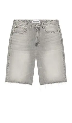 WON HUNDRED Kayce Denim Shorts - Bright Black