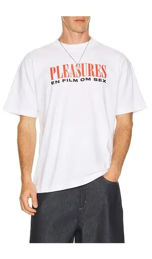 PLEASURES On Film T-shirt - White