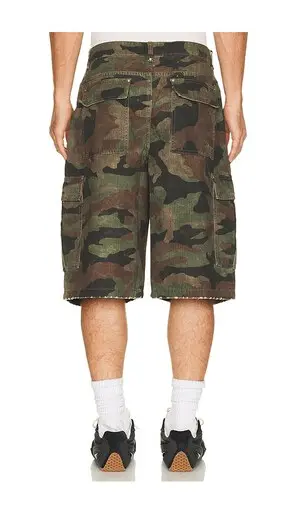 REPRESENT Cargo Short In Green