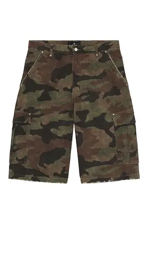 REPRESENT Cargo Short In Green