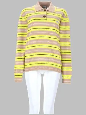 Paul Smith Rugby Stripe Sweater - Yellow