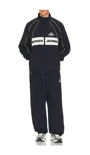 Guess Crinkle Nylon Track Jacket