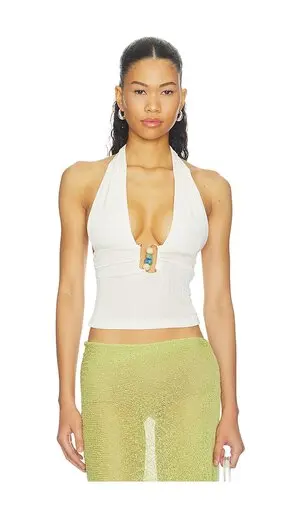 Superdown Starling Halter Top