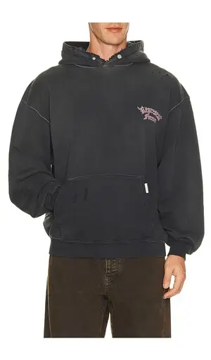 REPRESENT Duality Hoodie In Black
