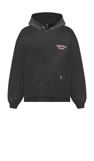 REPRESENT Duality Hoodie In Black