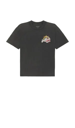 ALLSAINTS Roque Crew Neck Tee In Black