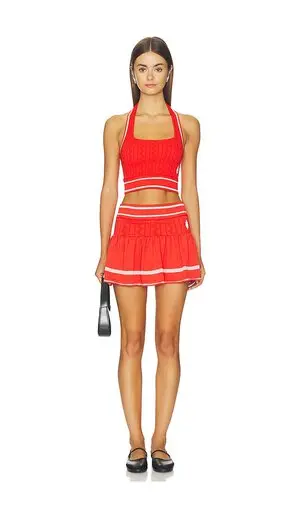 Free People X Advantage Set In Red