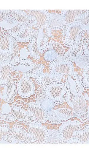 NADINE MERABI Lorna Lace Mini Dress