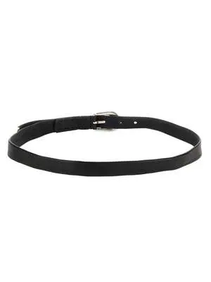 Our Legacy Leather Belt - Black