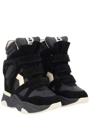 Isabel Marant Étoile Balskee High Top Sneakers - Black