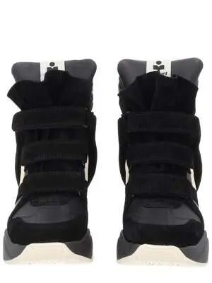 Isabel Marant Étoile Balskee High Top Sneakers - Black