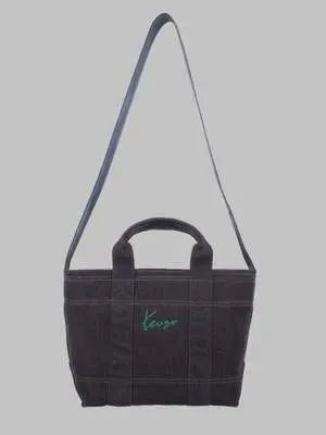 Kenzo Tulip Small Tote Bag - Blue