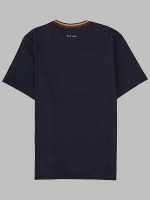 Paul Smith T-shirt Con Collo Stripes Logo