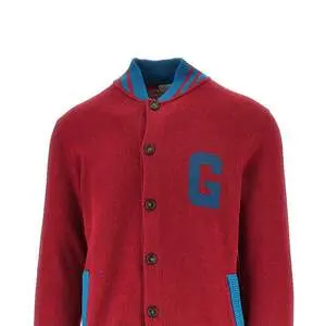 GALLIA KNIT Bouclé Cotton College Cardigan