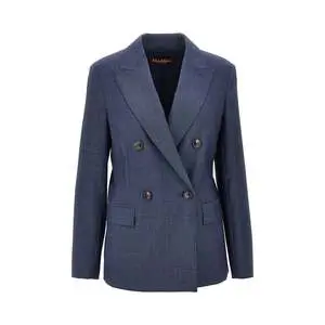Max Mara Virgin Wool Double-breasted Jacket