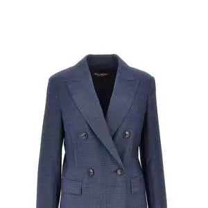 Max Mara Virgin Wool Double-breasted Jacket