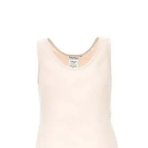 Max Mara Silk Cady Top With Embroidery - Pink