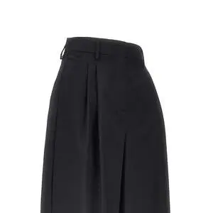 Max Mara Virgin Wool Wide-leg Pants