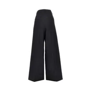 Max Mara Virgin Wool Wide-leg Pants