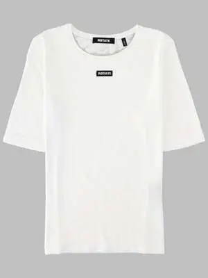ROTATE BY BIRGER CHRISTENSEN Slim Fit T-shirt - White