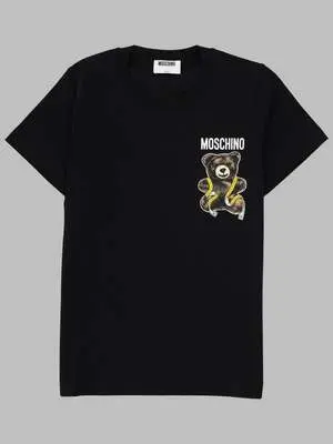 Moschino Teddy Bear Graphic T-shirt - Black