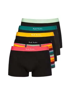 Paul Smith 5-pack Boxer Con Logo - Black
