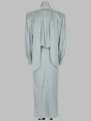 ROTATE BY BIRGER CHRISTENSEN Midi Satin Dress