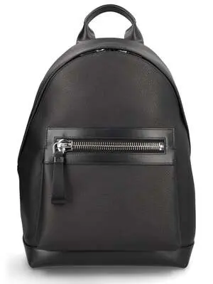 TOM FORD Buckley Leather Backpack - Black