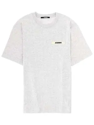 Jacquemus T-shirt Gros Grain - Gray