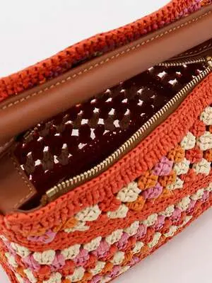 Loewe Paula's Ibizapuzzle Edge Crochet Handbag