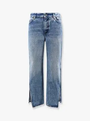 Loewe Denim Jeans With Embroidered Logo