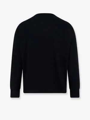Loewe Ribbed Cotton Tshirt - Black