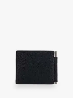 TOM FORD Leather Card Holder With Front Logo