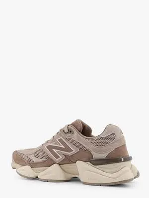 NEW BALANCE 9060 Low-top Mesh And Suede Sneakers - Beige