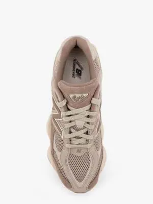 NEW BALANCE 9060 Low-top Mesh And Suede Sneakers - Beige