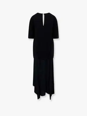 SEMICOUTURE Silk Blend Top And Skirt Set