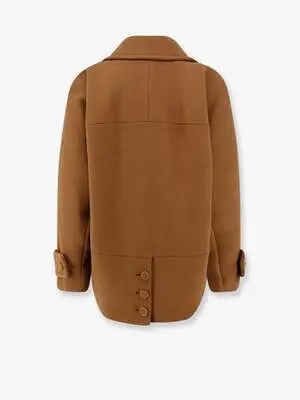 Chloé Short Wool Coat