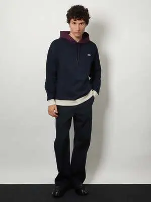 Loewe Denim With Contrasting Embroidered Logo