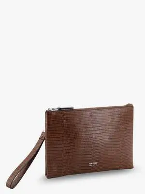 TOM FORD Leather Clutch