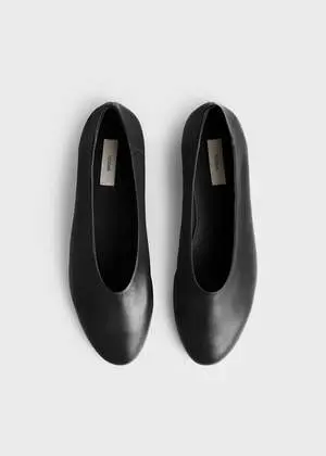 TOTEME Slip Nappa Ballerinas