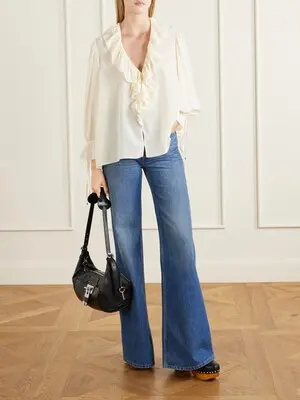 Chloé Paddington Leather Shoulder Bag - Black