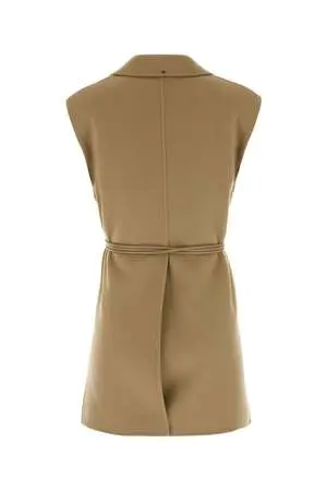 Sportmax Beige Wool Rapido Vest