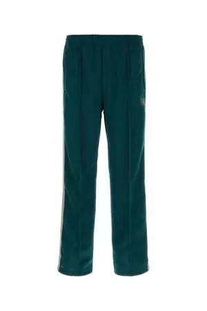 Needles Dark Polyester Joggers - Green