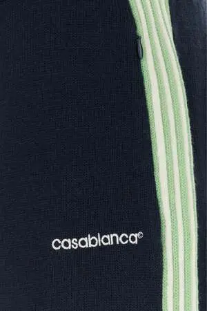 Casablanca Navy Wool Pant
