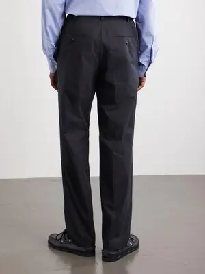 A.p.c. Dylan Straight-leg Cotton-poplin Trousers