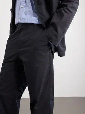 A.p.c. Dylan Straight-leg Cotton-poplin Trousers