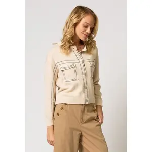 Central Park West Pocket Cardigans For Women