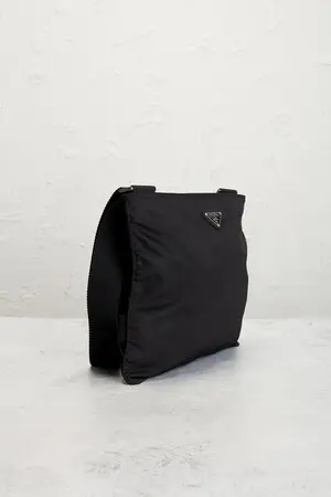 Prada Tessuto Flat Messenger Bag